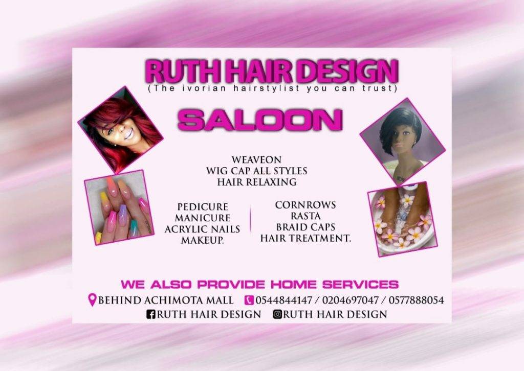 Ruth hair design saloon – NJIKOO